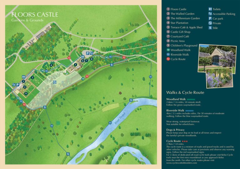 Estate Map - Floors Castle